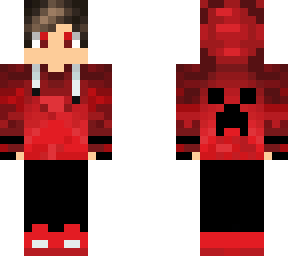 red gamer | Minecraft Skins