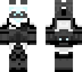 Custom Clone Dark Mode (White) | Minecraft Skin