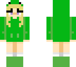 cute frog girl | Minecraft Skins