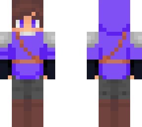 InfamousJJ purple | Minecraft Skin