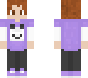 Kornilis skin purple pandas | Minecraft Skin