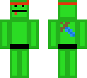 Ninja derpy slime | Minecraft Skin