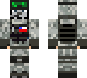snow soldier | Minecraft Skin