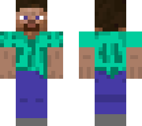 Normal Steve Minecraft Skins