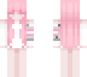 Demi-girl skin | Minecraft Skin