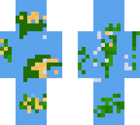 Earth player | Minecraft Skin