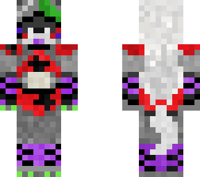 eyeless roxanne wolf | Minecraft Skin