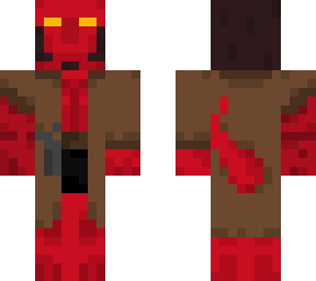 Hellboy | Minecraft Skin