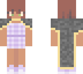 lavander girl in robe | Minecraft Skins