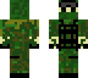 Militar Costa Rica | Minecraft Skin