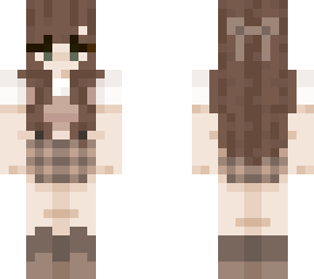 mocha cottagecore girl