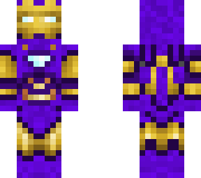 the iron behind the slater | Minecraft Skin