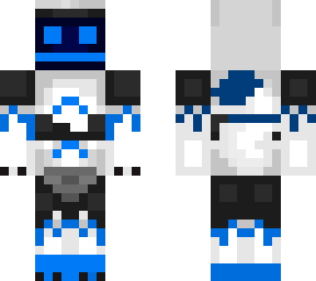 ZeAmberLy's Protogen (Limbs Fixed) | Minecraft Skin