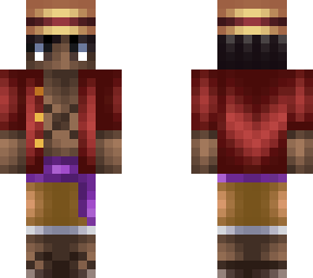 black skin luffy | Minecraft Skins