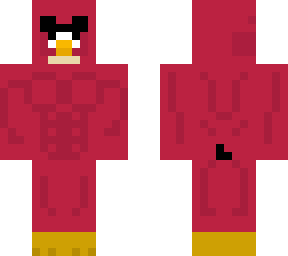 Buff Angry Bird (Terrence) | Minecraft Skin