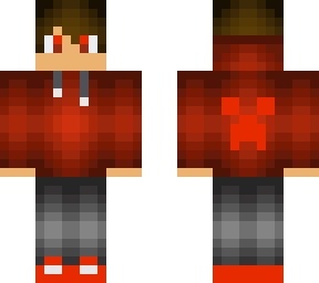 red gamer | Minecraft Skins