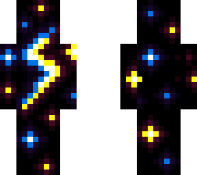 Galaxy Fox PSX | Minecraft Skin