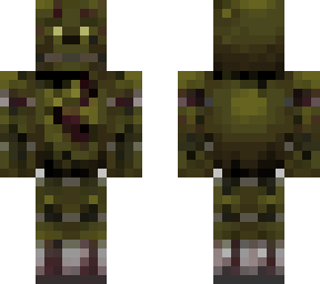 Springtrap Fnaf Minecraft Skins