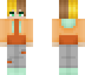 axolotl boy | Minecraft Skins