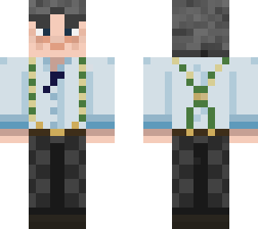 Doctor Who - Second Doctor (The Two Doctors - Coatless) | Minecraft Skin