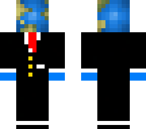 earth in suit | Minecraft Skins