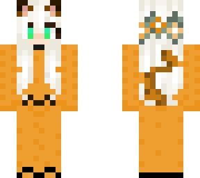 Garf Cat Halloween skin | Minecraft Skin