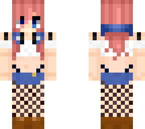 quintessentialquintuplets mikunakano nakano | Minecraft Skins