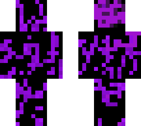 purple corruption | Minecraft Skin