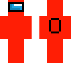 red crewmate | Minecraft Skin