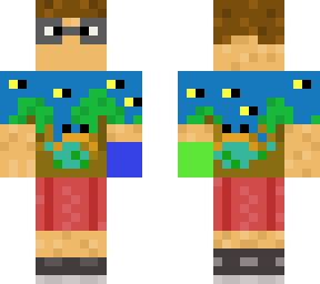 ScrambledMC wild update skin | Minecraft Skin