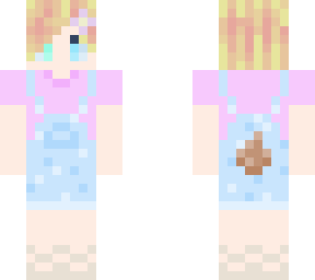 Strawberry Lemonade Deer | Minecraft Skin