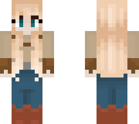 blonde cowgirl | Minecraft Skins
