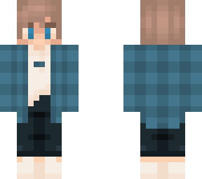 Blue flannel | Minecraft Skin