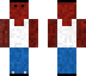 CJ from gta sa | Minecraft Skin