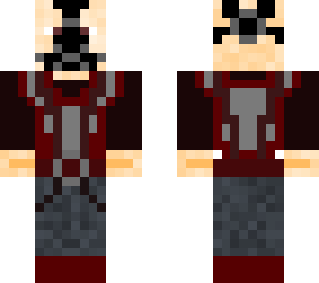Dark Knight Rises Bane (Red Version) | Minecraft Skin