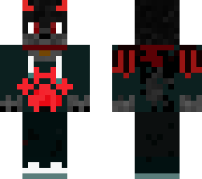 Demon wolf | Minecraft Skin