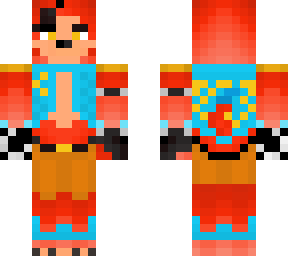 glamrock foxy | Minecraft Skins