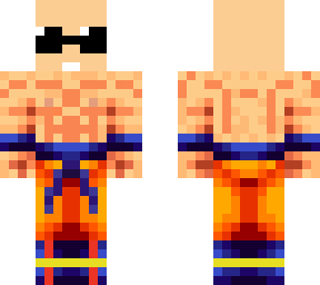 goku calvo | Minecraft Skin