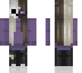 purple skeleton | Minecraft Skins