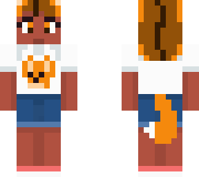 Kitsune Connie (origins mod) | Minecraft Skin