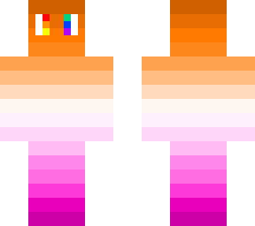 Les.bian Flag | Minecraft Skin