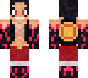 Gear 5 Luffy Minecraft Skins