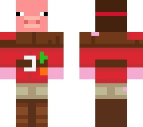 pig mask | Minecraft Skin