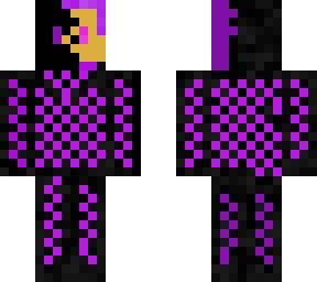 purple corruption | Minecraft Skin