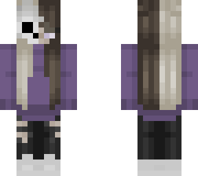 purple skull | Minecraft Skins
