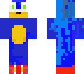 Sonic 2 | Minecraft Skin