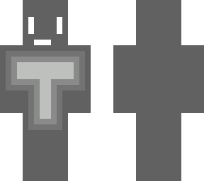 The letter T | Minecraft Skin