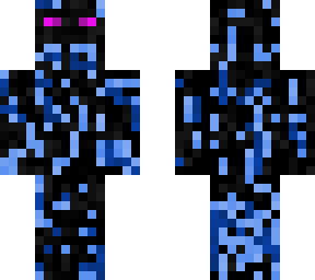 Freezing enderman | Minecraft Skin