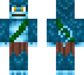 Jungle Blue Monkey | Minecraft Skin