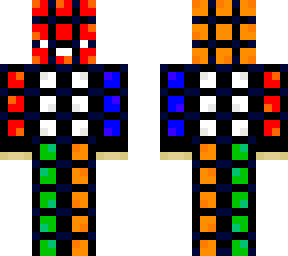 Rubiks Cube Minecraft Skins
